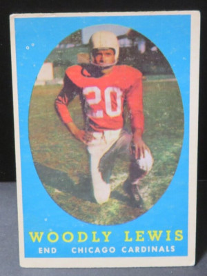 #4639 1958 TOPPS FOOTBALL WOODLEY LEWIS #82 | eBay