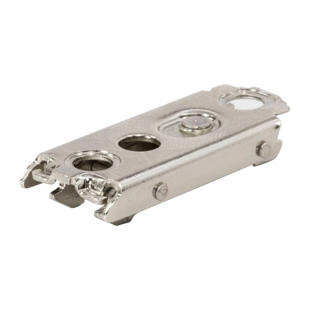 10 Pack Blum Cam Adjustable In-Line Mounting Plate - Wood Screw - 0mm ...