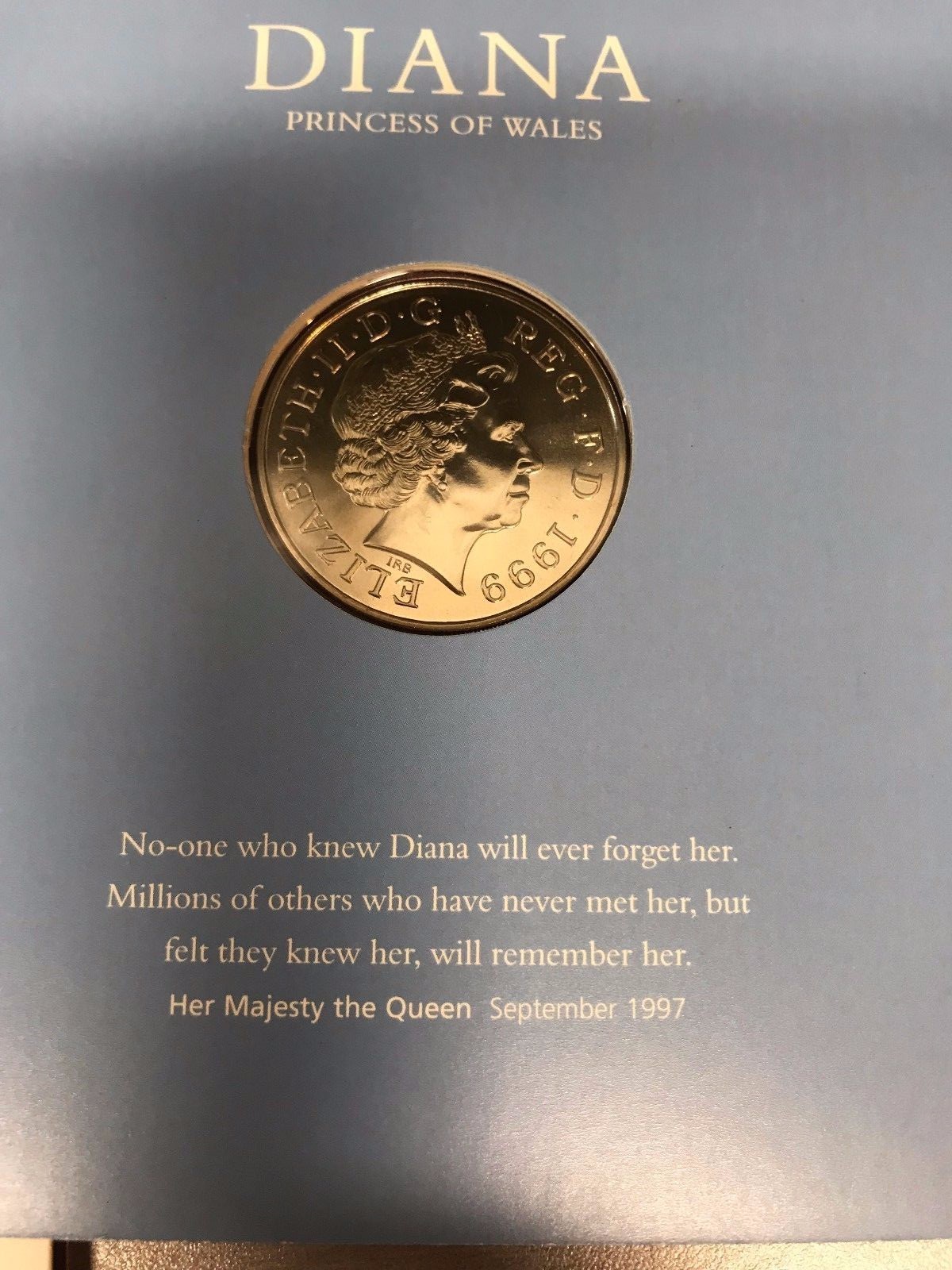 PRINCESS DIANA Memorial Coin - extremely rare | eBay