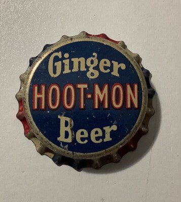 HOOT-MON Ginger Beer Cork Soda Bottle Cap 1920s 🥤 | eBay