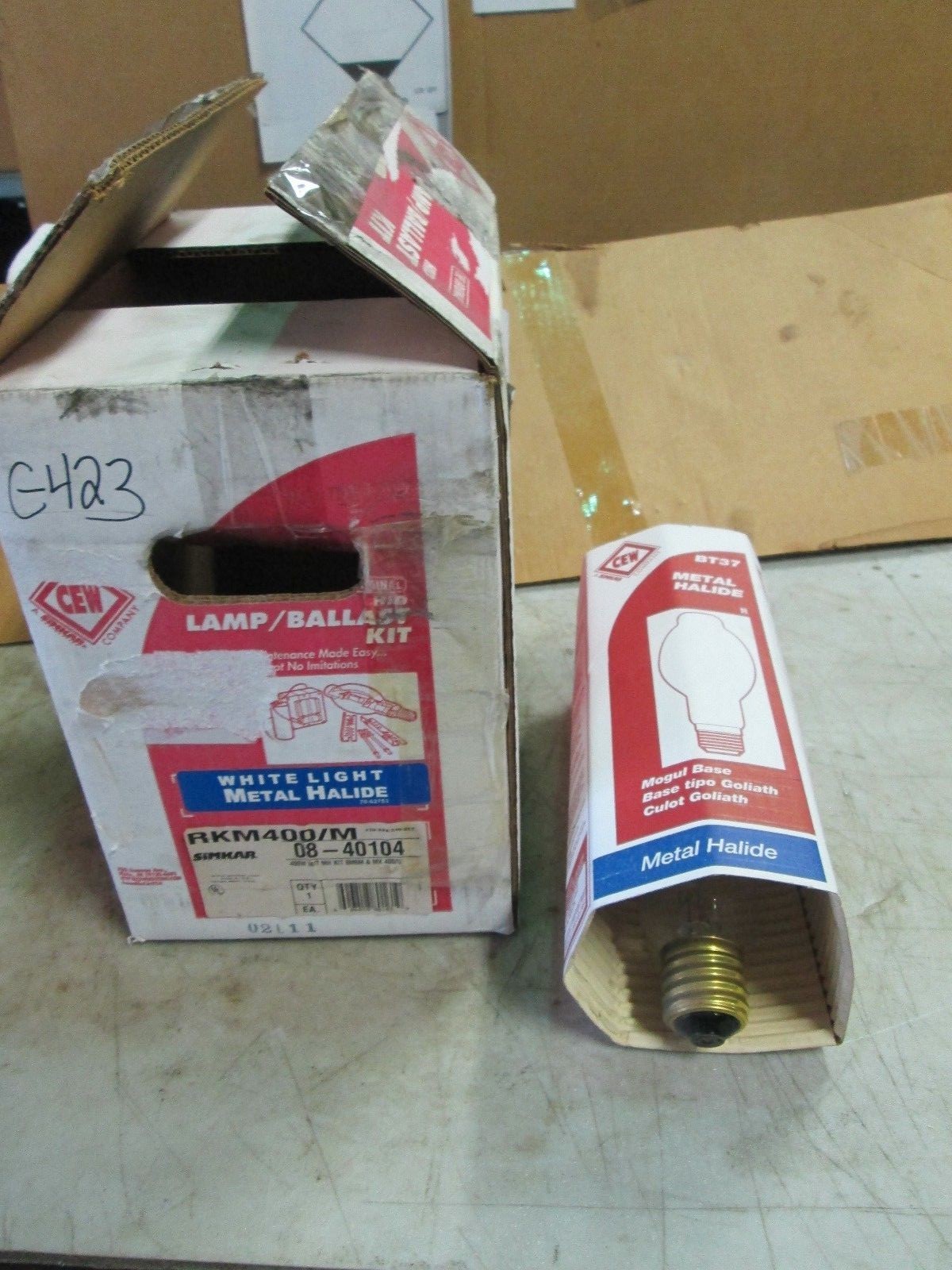 Simkar CEW Metal Halide HID Lamp/ Ballast Replacement Kit P/N:8M6M ...