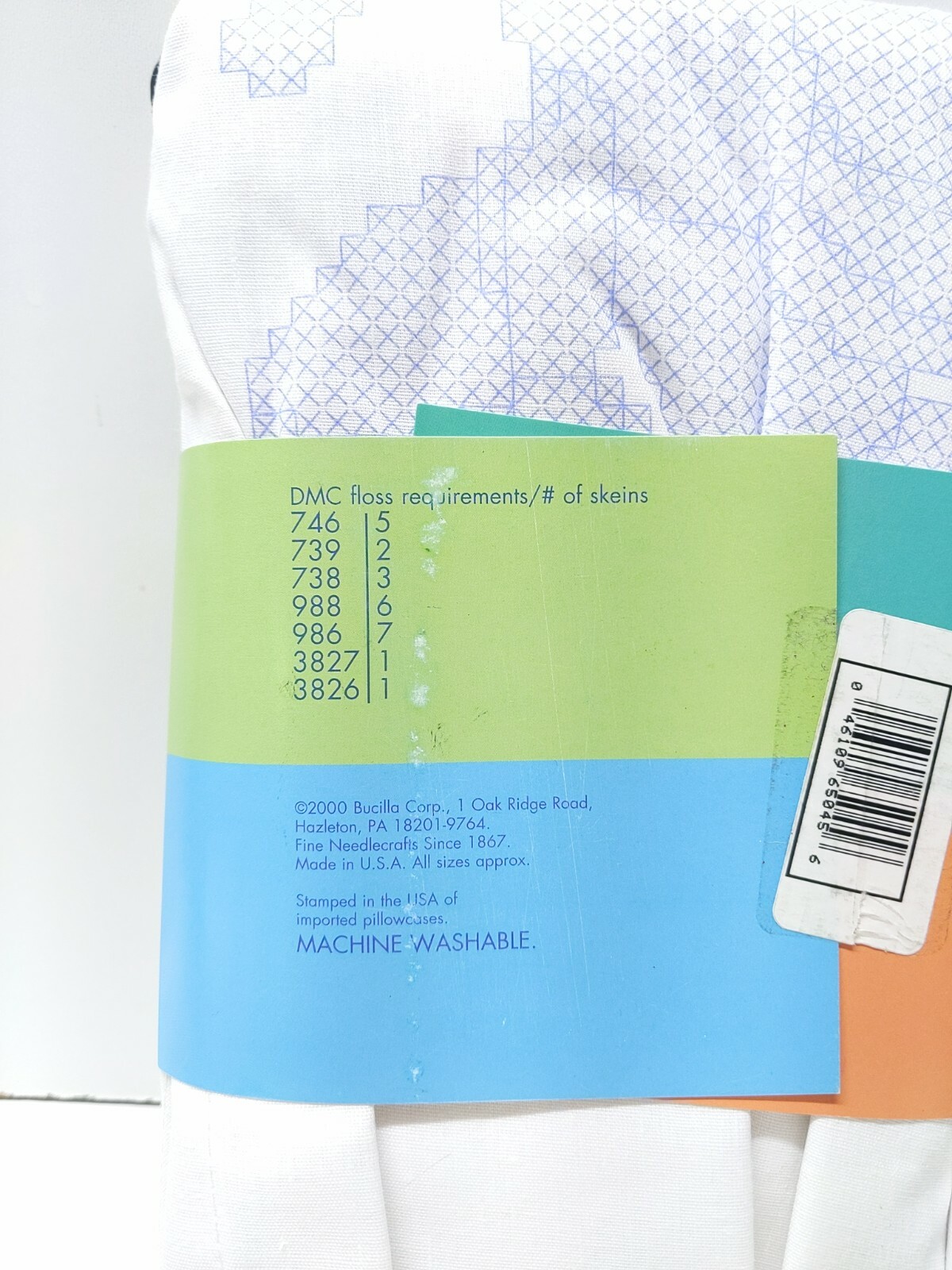 Bucilla Great Basics Stamped Cross Stitch Magnolia Flowers 4pc Set ...