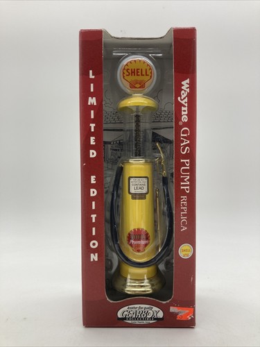 New Vintage Wayne 8” Shell Gas Pump 1996 Replica by GearBox ...