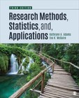 Research Methods, Statistics, and Applications by Kathrynn A Adams: New ...