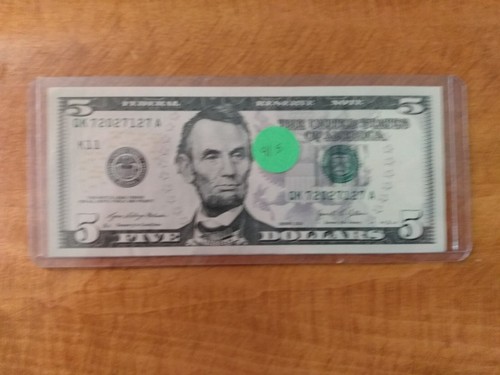rare five dollar bills serial numbers | eBay