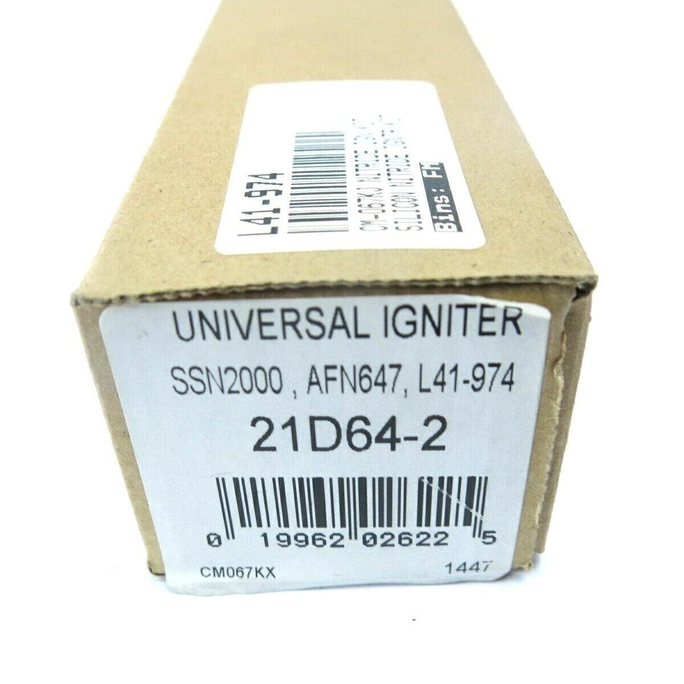 Universal Igniter Replacement Kit Silicon Nitride 21D64-2 / l41-974 ...