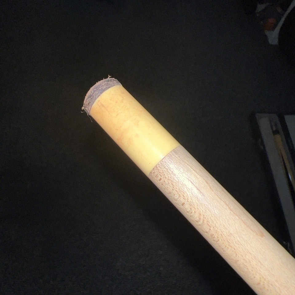 Vintage Rare Mali Pool Cue-Ebony 4 Prong-Birdseye Maple Butt (7634) | eBay
