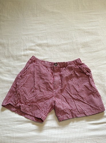 Chubbies Pony Collection Red Gingham Shorts Large 5” inseam | eBay