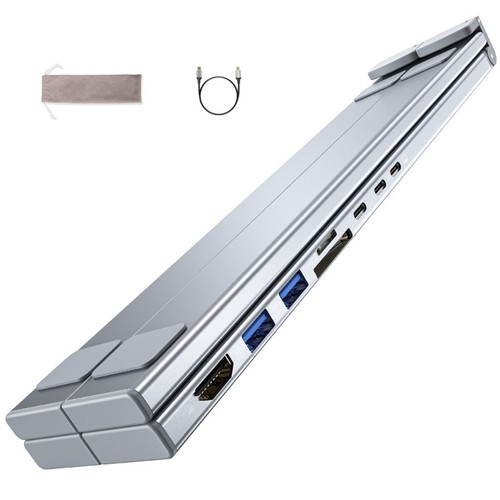 8 in 1 Type C Hubs USB3.0, 4K, Type C PD100W Charging for More Type C ...