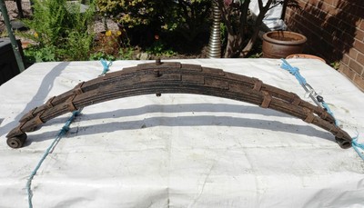 MGB Rear Springs, 7 Leaf, Good Used Condition, & associated items, See ...