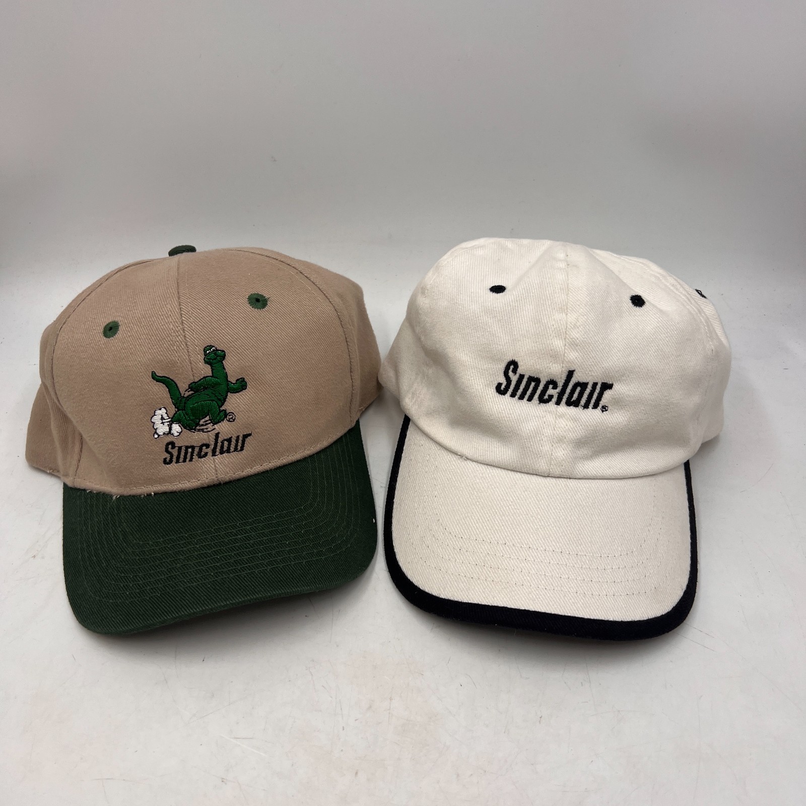 2 Vintage Sinclair Hat Caps Strap Back Embroidered Di… - Gem