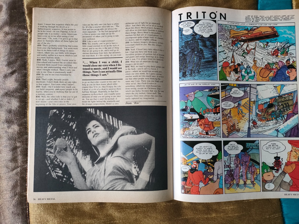 Heavy Metal adult illustrated fantasy magazine February 1985 | eBay