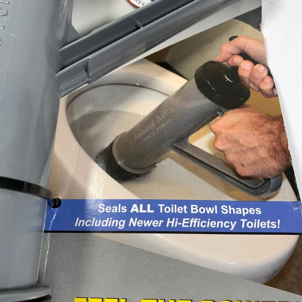 Johnny Jolter JJR-304 Toilet Plunger PRO Power Plunger 18" L X 4" D | eBay