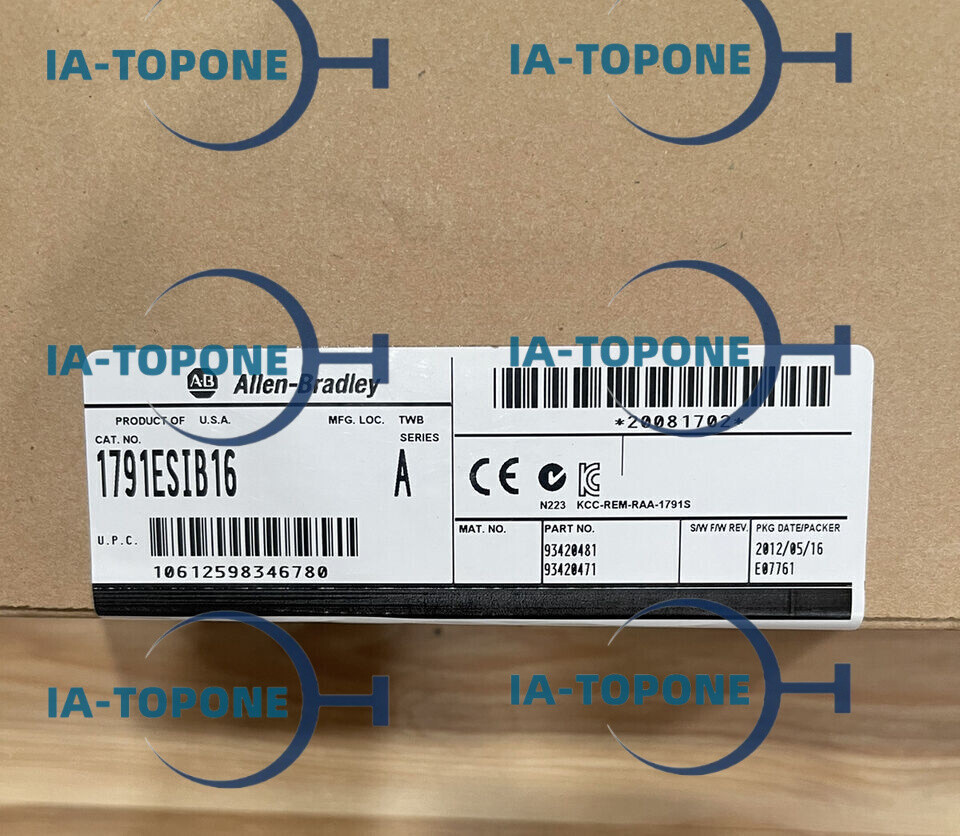 Allen-Bradley 1791ES-IB16 PLC Input/output Module for sale online | eBay