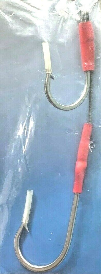 Wahoo Rig Stainless Steel Cable Saltwater Rig 9/0 Tuna Deep Water Sport ...