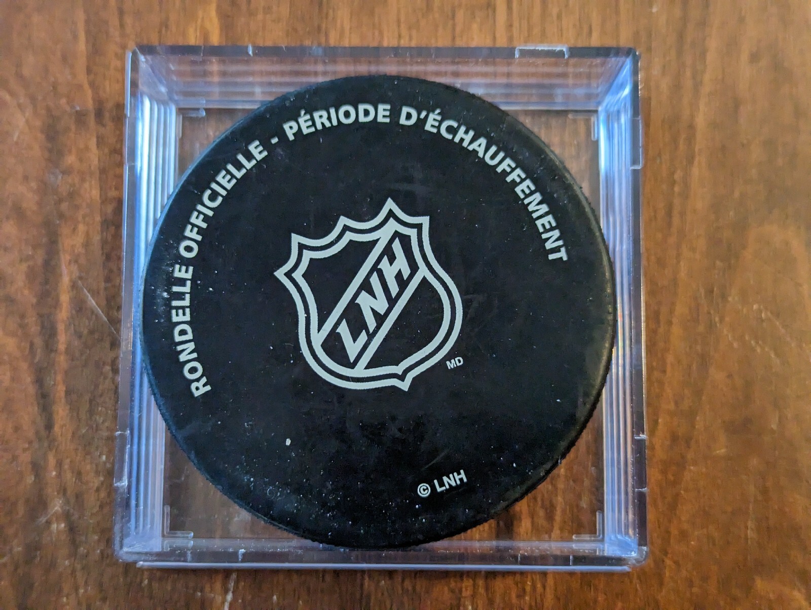 Martin St Louis Signed NHL Warm up puck Washington Capitals Montreal ...