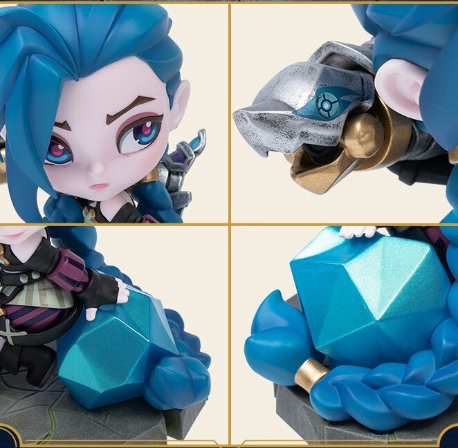 LoL League of Legends Arcane Jinx Figure Riot Games Authentic Goods | eBay