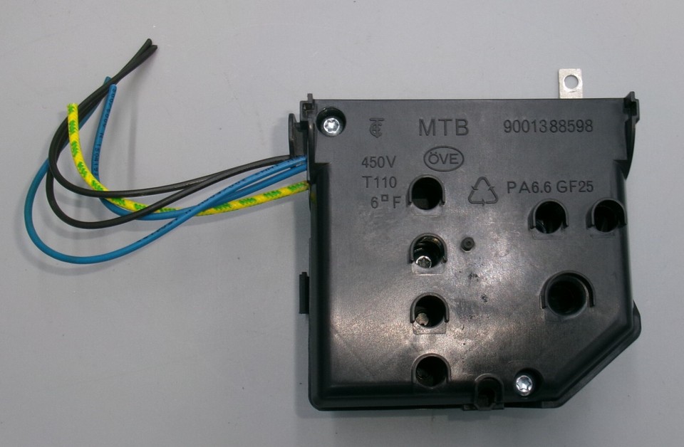 Genuine Bosch double oven MBS533BS0B/52 mains connection terminal box ...
