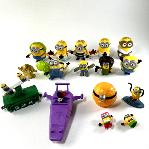 Lot of 15 Despicable Me 14 Minions Mixed Lot Toys Figures 1 Villain | eBay