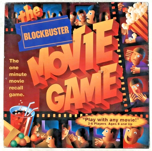 The Blockbuster Movie Game Popcorn Video Rental Fun | eBay