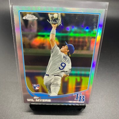 2013 Topps Chrome Baseball #16 Wil Myers Rookie RC Refractor Tampa Bay ...