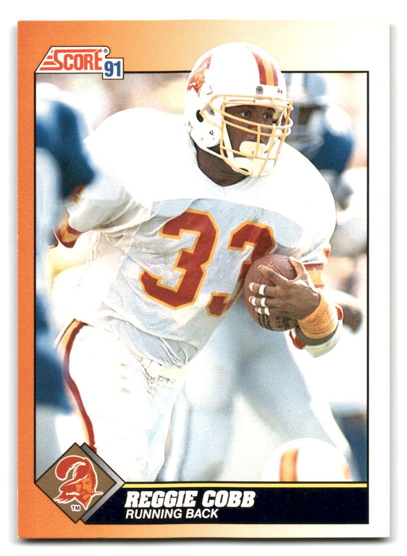Reggie Cobb 1991 Score FOOTBALL #406 Tampa Bay Buccaneers | eBay