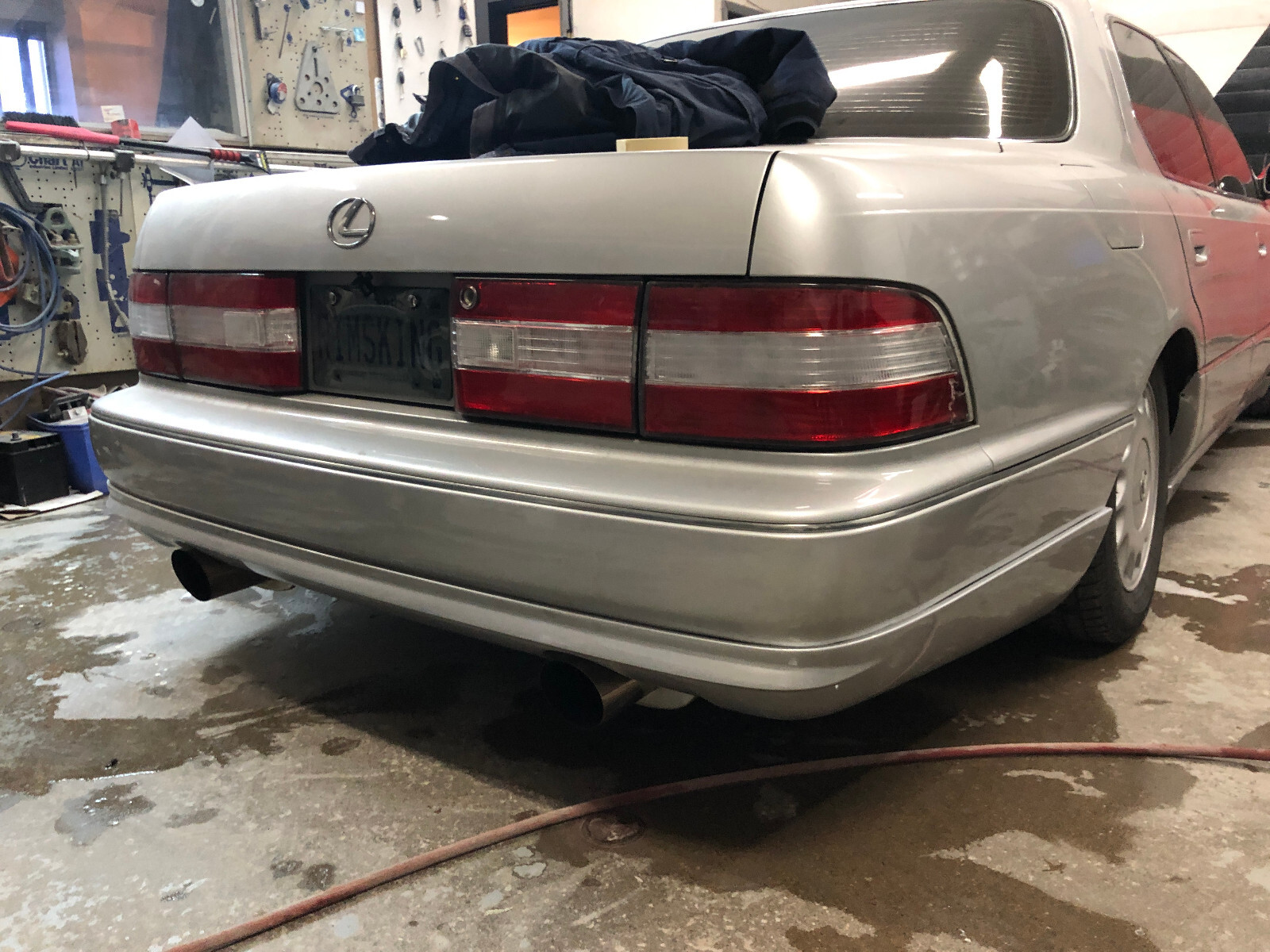 1989 1990 1991 1992 1993 1994 LEXUS LS400 WALD STYLE REAR LIP BODY KIT ...