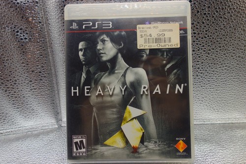 Heavy Rain Video Game PlayStation 3 PS3 with Case & Manual 711719816423 ...