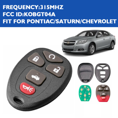 For Chevrolet Malibu Cobalt 2009 2010 2011 2012 Remotes Keyless Key Fob ...