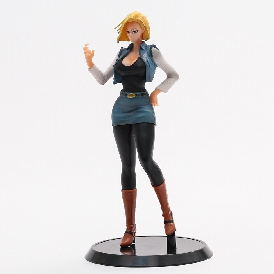 Dragon Ball Anime Figures Android 18 Figure DBZ PVC Statue Model Toys ...