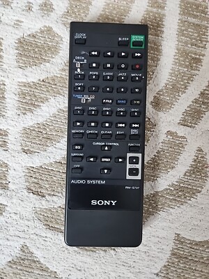 Sony RM-S737 Remote Control DXA-C70 FHC7X HCD-C70 MHCC-7 MHC-C70 | eBay