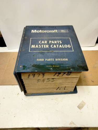 FORD Used Original Master Car Parts Catalog 1973-1978 | eBay