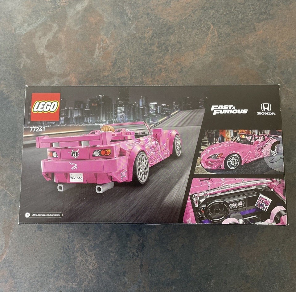 LEGO 77241 Honda S2000 Speed Champions Fast & Furious Car, Brand New ...