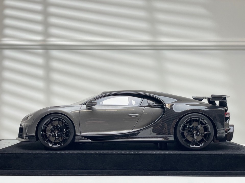 Bugatti Chiron Pur Sport (Metallic Dark Gray) [Henson&Heaven] 1/18 ...