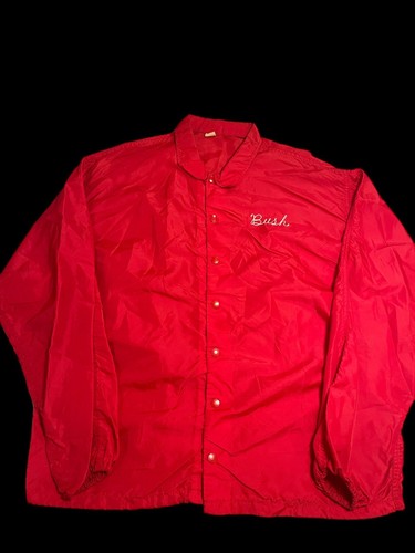 VTG 50’s Russell Southern Company Redskins Bush Snap Windbreaker Jacket ...