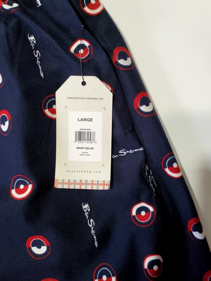 NWT BEN SHERMAN Men's FLANNEL SLEEP LOUNGE PANTS | eBay