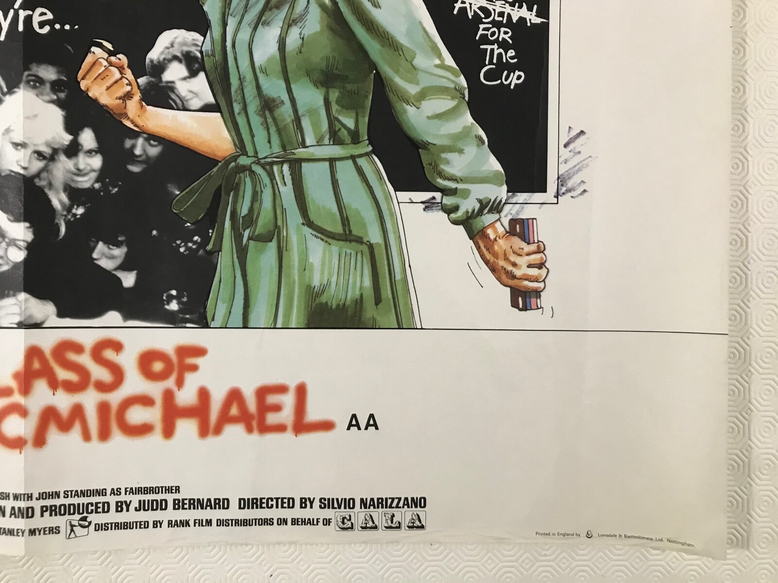 The Class of Miss MacMichael 1978 Original Quad Poster Vic Fair Art ...
