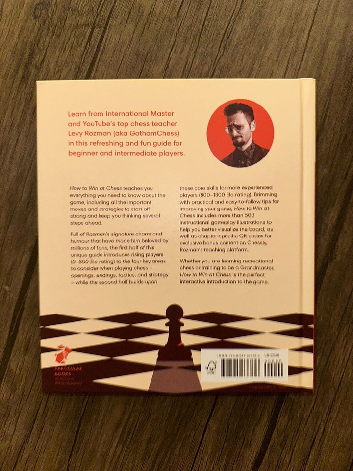 How to Win At Chess Levy Rozman Signed Copy GothamChess | eBay