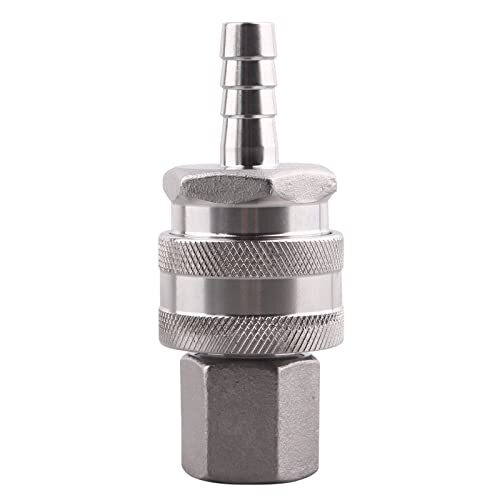 3/8 Inch Stainless Steel Quick Disconnect Set Beer Brewing Connector ...