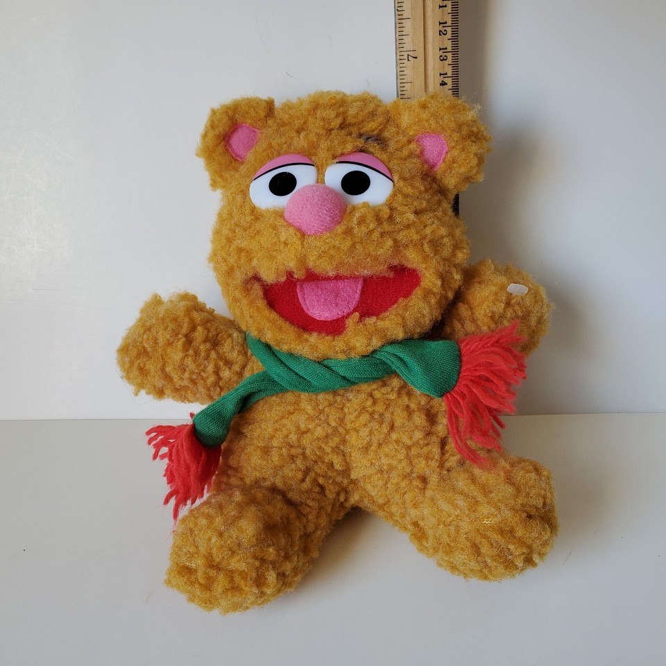 Miss Piggy And Fozzie Bear Plush 1987 Jim Hensons Muppet Babies Fozzy ...