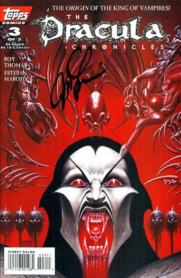 DRACULA CHRONICLES #3 ORIGIN OF VAMPIRES SIGNED ARTIST JOSEPH MICHAEL ...