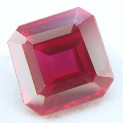 8.30 Ct Certified Natural Ruby Red Eye Clean Emerald Shape Loose ...