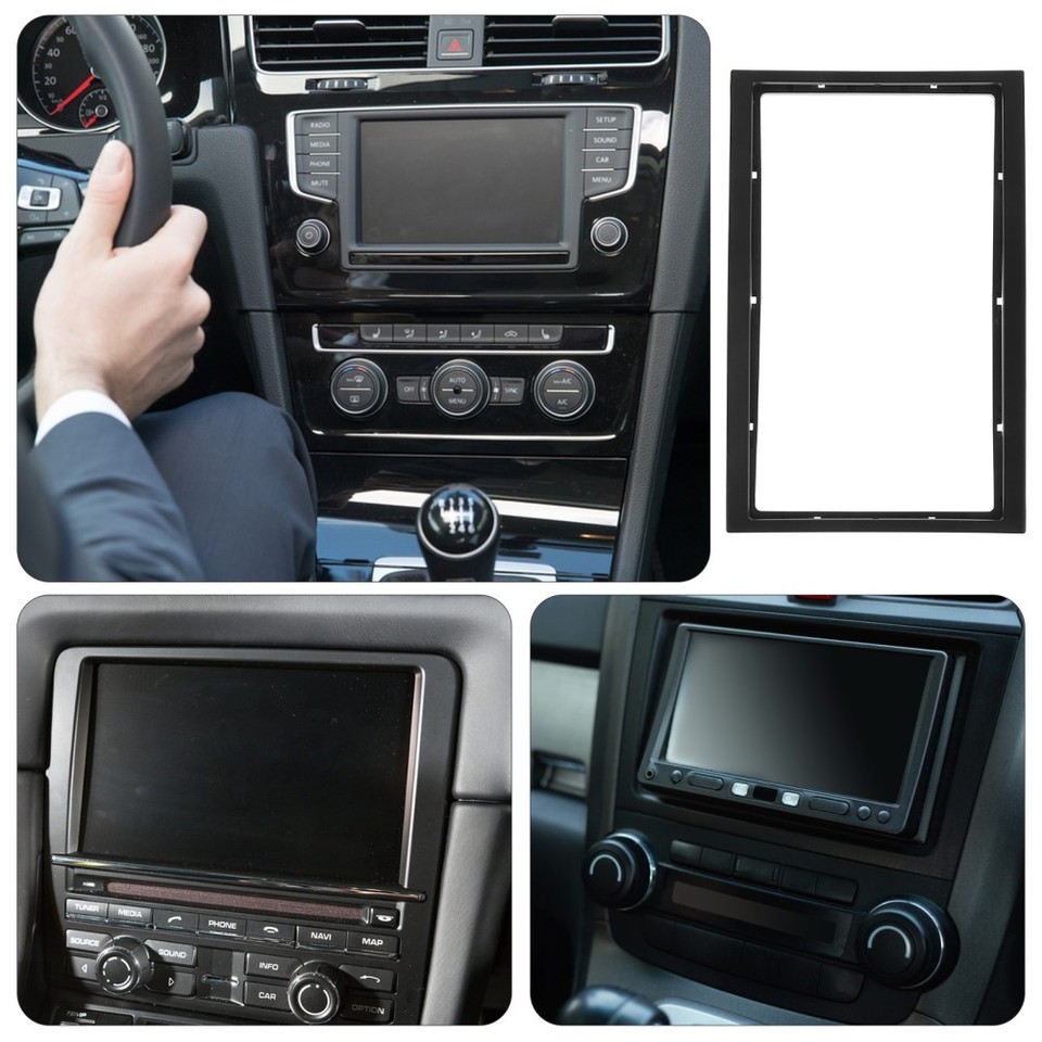 Radio Mounting Kit Car Frame Stereo Double Din Dash Installation | eBay