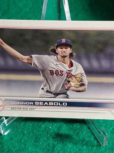 2022 Topps Connor Seabold RC #524 Boston Red Sox Rookie | eBay
