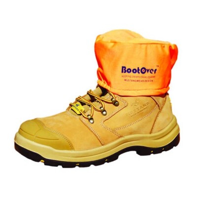 Neon Orange BootOver Safety Boot Covers | eBay Australia