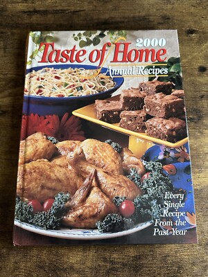 Vintage 2000 Taste Of Home Annual Recipes Cookbook Hardcover Cook Book ...