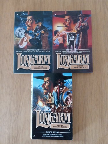 Longarm Western Book Series (Lot of 3; Nos. 227, 229, & 308) (Paperback ...