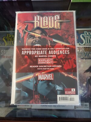 BLADE RED BAND #1 1:25 GALMON VARIANT MARVEL COMICS 2024! SHIPS FREE ...