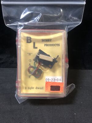 BL Hobby Products Single Two Light Dwarf Signal, L.E.D. “N” Gauge ...