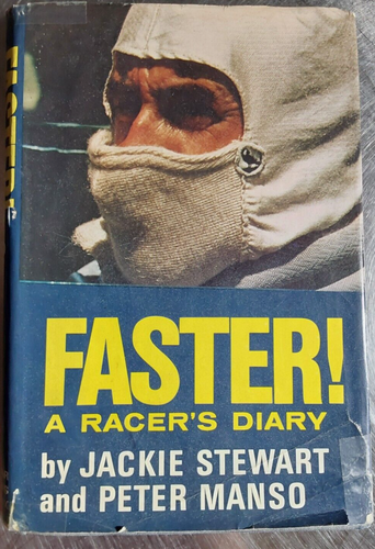 Faster! A racer's Diary by Jackie Stewart and Peter Manso | eBay